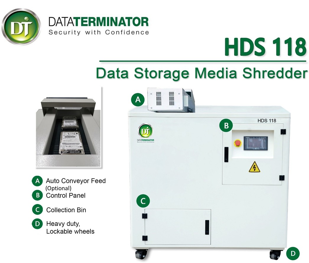 hds-118-1 - Data Terminator - Security with Confidence